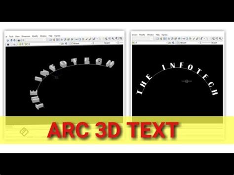 Curvy Arc Text In Autocad D Arc Text Tutorial In Autocad YouTube