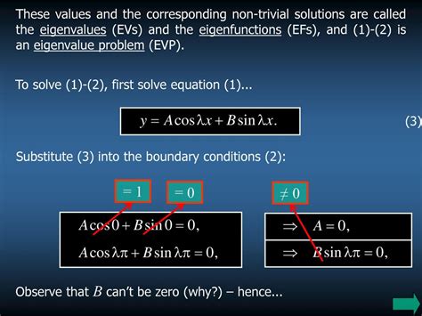 Week Eigenvalue Problems For Odes Example 1 Ppt Download