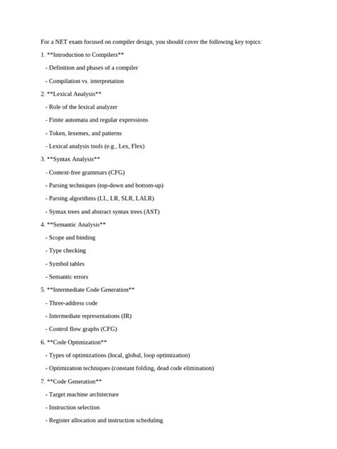 compiler design pdf