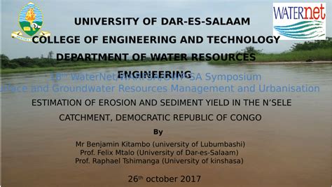 pdf estimation of erosion and sediment yield in the ungauged n sele