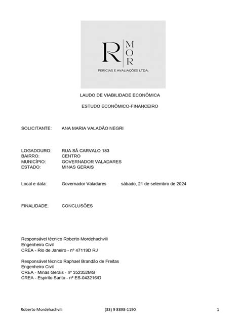 Estudo De Viabilidade Pdf