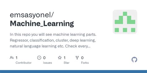 Github Emsasyonelmachinelearning In This Repo You Will See Machine