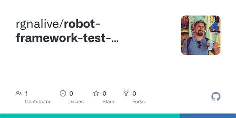 Github Rgnaliverobot Framework Test Automation