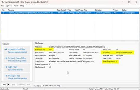 Wireshark Tracewrangler Pour Anonymiser Une Capture