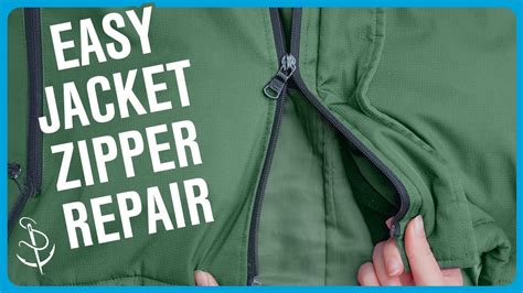 How To Fix And Replace Any Broken Jacket Zipper Youtube