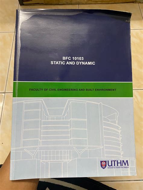 Static And Dynamics Hobbies And Toys Books And Magazines Textbooks On Carousell