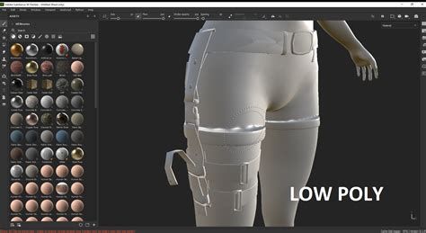 ZBrush Substance Part Of Mesh Not Visible Please Help Polycount