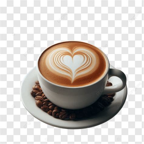 투명한 배경의 정교한 컵에 크림 탑이 있는 3d 고급 카푸치노 커피 투명한 배경의 정교한 컵에 크림 탑이 있는 3d 고급 카푸치노 커피 정교한 컵에 크리미한 탑이 있는