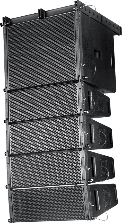 Hot Home Theater Party Linear Array Sound High Power Built In 2 Divider Dual 5 Inch Linear Array