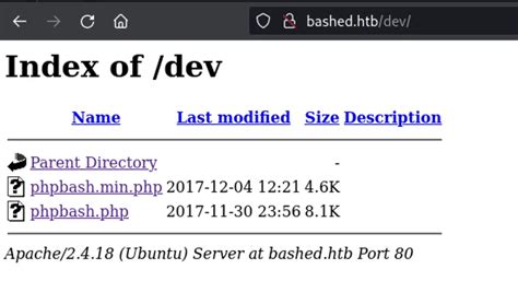hackthebox bashed w o metasploit — hacking tutorials