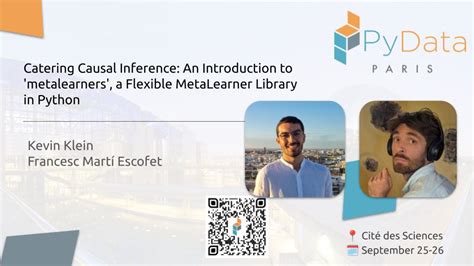 Pydata Paris On Linkedin Catering Causal Inference An Introduction