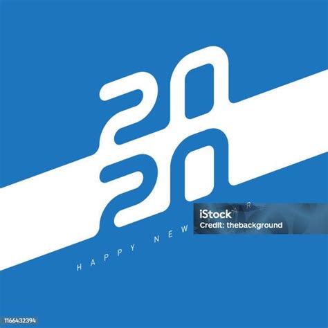 새해 복 과 함께 해 20 20 인사말 카드 2020 년 비즈니스 일기의 표지 브로셔 디자인 템플릿 0명에 대한 스톡 벡터 아트 및 기타 이미지 Istock