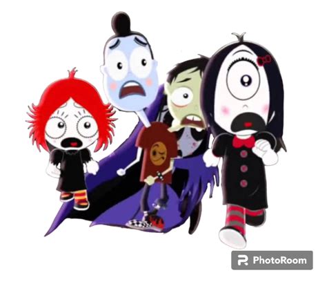 Ruby Gloom Frank And Len Misery Iris Scream Png By Kylewithem On Deviantart
