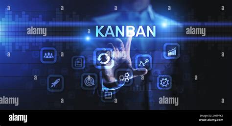 Kanban Agile Project Management Workflow Business Process Optimisation Stock Photo Alamy