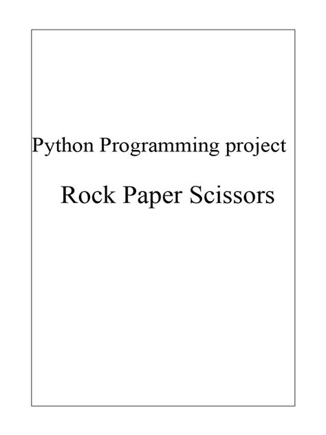 Computer Science Project Pdf Python Programming Language Computer Engineering