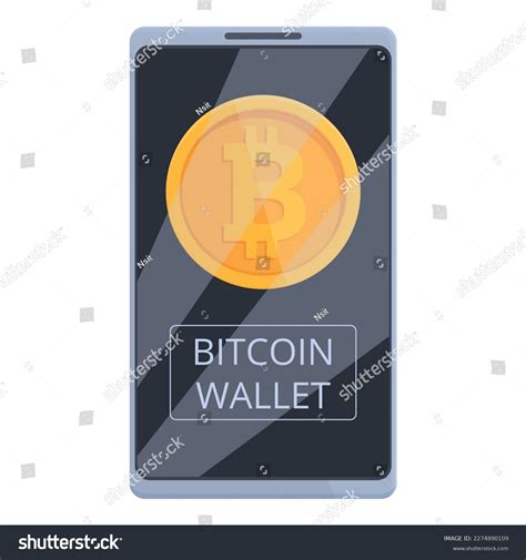 Bitcoin Wallet Icon Cartoon Vector Cash Stock Vector Royalty Free 2274890109 Shutterstock