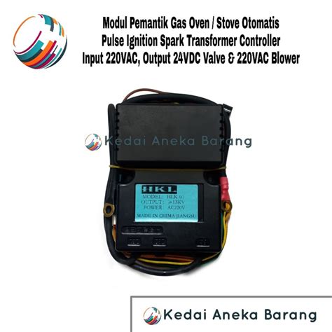 Jual Module Modul Pemantik Pematik Gas LPG ELPIJI Oven Deck Pulse Ignition Igniter Transformer