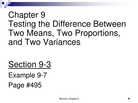 ppt testing the difference between two means dependent samples