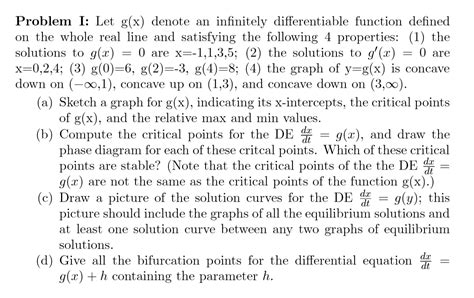 Solved Problem I Let G X Denote An Infinitely