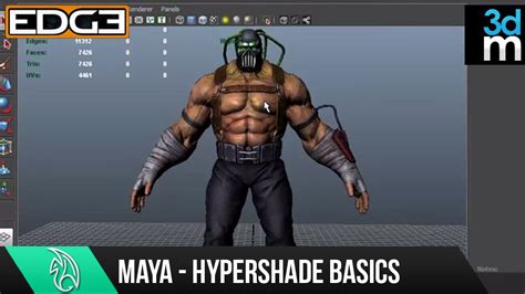 maya tutorial hypershade material editor basics hd by 3dmotive youtube