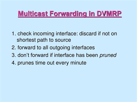 Ppt Distance Vector Routing Solving The Looping Problem Powerpoint
