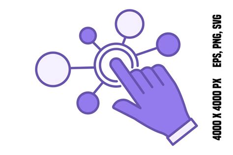 Colored Interacting Icon