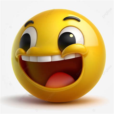 웃는 노란색 이모티콘 웃고있는 노란색 이모티콘 웃다 Png 일러스트 및 Psd 이미지 무료 다운로드 Pngtree