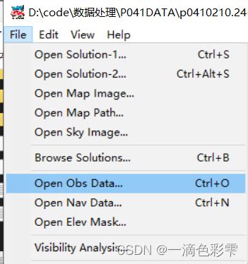 GNSS笔记使用rtkplot提取卫星方位角仰角信噪比数据 CSDN博客