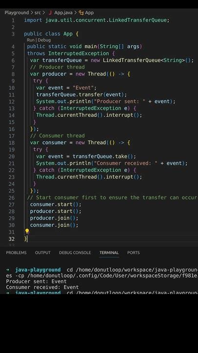 Java Concurrency Implementing Producer Consumer Patterns With