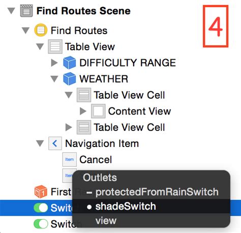 Ios How Can I Embed A Uiswitch Into A Static Uitableview Stack