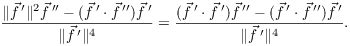 Tangent Vectors Normal Vectors And Curvature