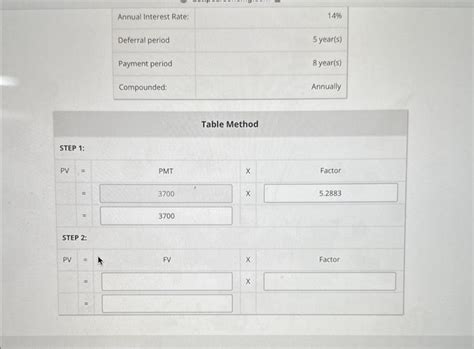 solved activity 4 a solving for present value deferred