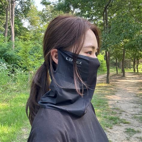 자외선 차단 마스크 스포츠용품 추천 르플렉스 여성 골프 마스크 자전거 등산 용품 후기 네이버 블로그