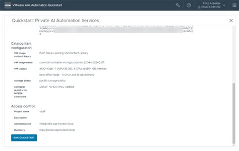 Aria Automation March Private AI Automation Services For Nvidia VMware Cloud