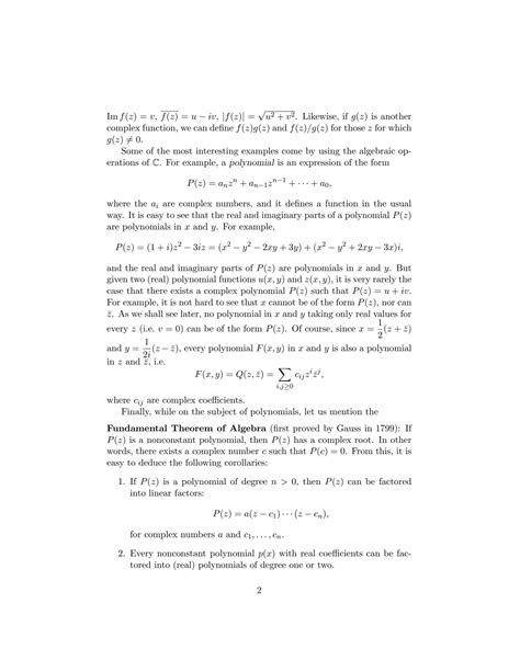 SOLUTION Complex Functions And The Cauchy Riemann Studypool