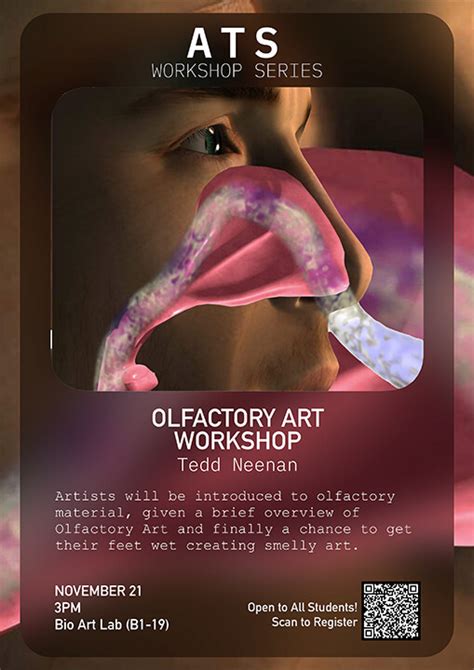 Olfactory Art Workshop Events The Ats Community