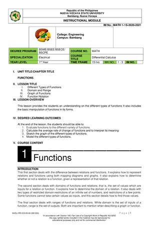 IM 4 Excel Intro To Multiple Ws NUEVA VIZCAYA STATE UNIVERSITY Bambang Nueva Vizcaya Studocu