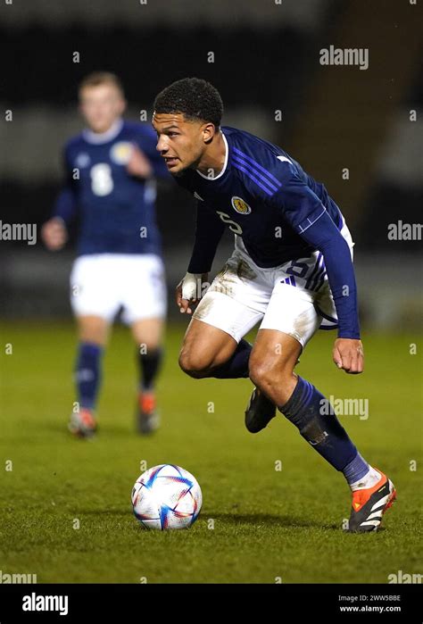 Scotlands Ibane Bowat During The Uefa Euro U21 Championship Qualifying