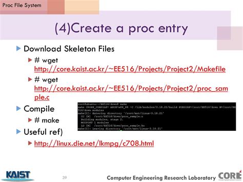 lecture 5 proc file system procfs project 2 included ppt download