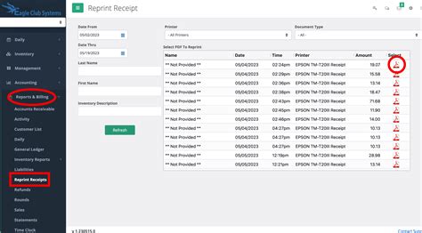 Reprint Receipts Ecs Knowledge Center