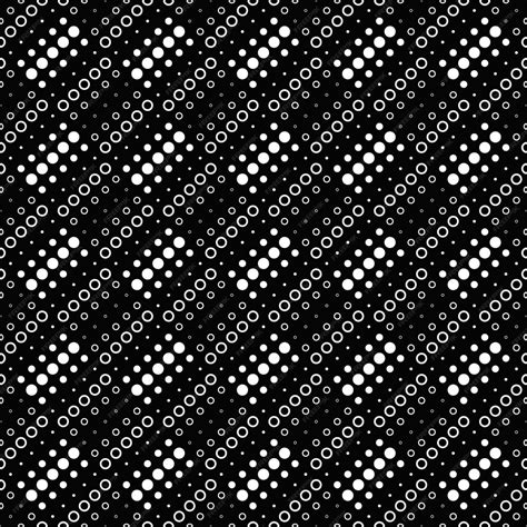 Premium Vector Seamless Monochrome Geometrical Abstract Circle Pattern Background