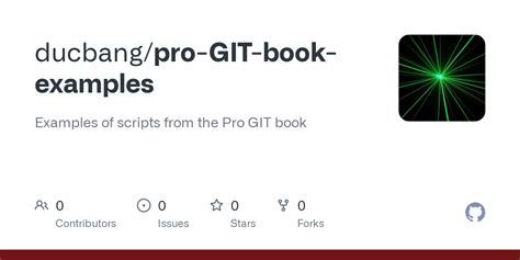 Github Ducbangpro Git Book Examples Examples Of Scripts From The Pro Git Book