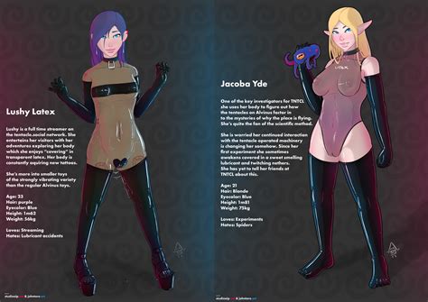 Jacoba Yde And Lushy Latex Character Profiles By Dtenshi Hentai Foundry