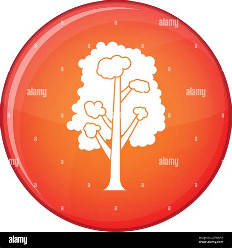 Tree Icon Flat Style Stock Vector Image Art Alamy