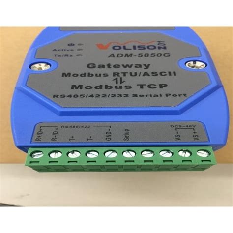 Jual Adm 5850G Modbus Gateway Rs232 422 485 To Tcp Ip Industrial Sale Shopee Indonesia