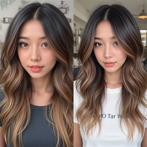30 Bold And Beautiful Two Tone Hair Color Ideas For Brunettes Hair