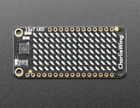 Adafruit 15x7 Charlieplex Led Matrix Display Featherwing Flickr