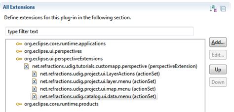 Perspective Extensions — Udig 200rc1 Developers Guide