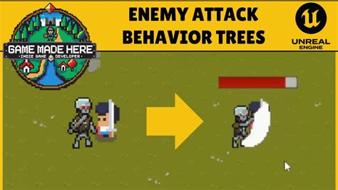 Enemy Attack Using Behavior Trees 16 Unreal 5 Tutorial Youtube