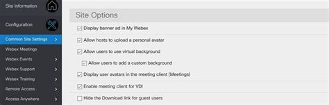 Administration Guide For Cisco Webex Meetings Virtual Desktop Software Release X Install